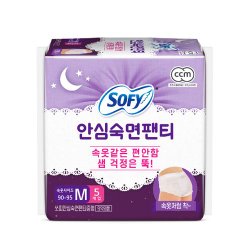 쏘피 안심숙면팬티 M 5P - SSG.COM