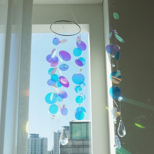 DIY 홀로그램 썬캐쳐 모빌 만들기 키트 2type - SSG.COM