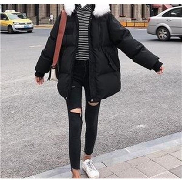 [무슈봉] 데일리 루즈핏 웰론 하프패딩 2col - SSG.COM