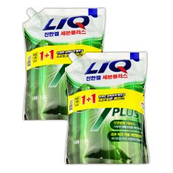 리큐 진한겔 세븐플러스 액체세제 드럼용 1.6L 2입 -O - SSG.COM