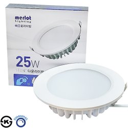 메를로라이팅 LED 다운라이트 6인치 25W(디밍) KS인증 - SSG.COM