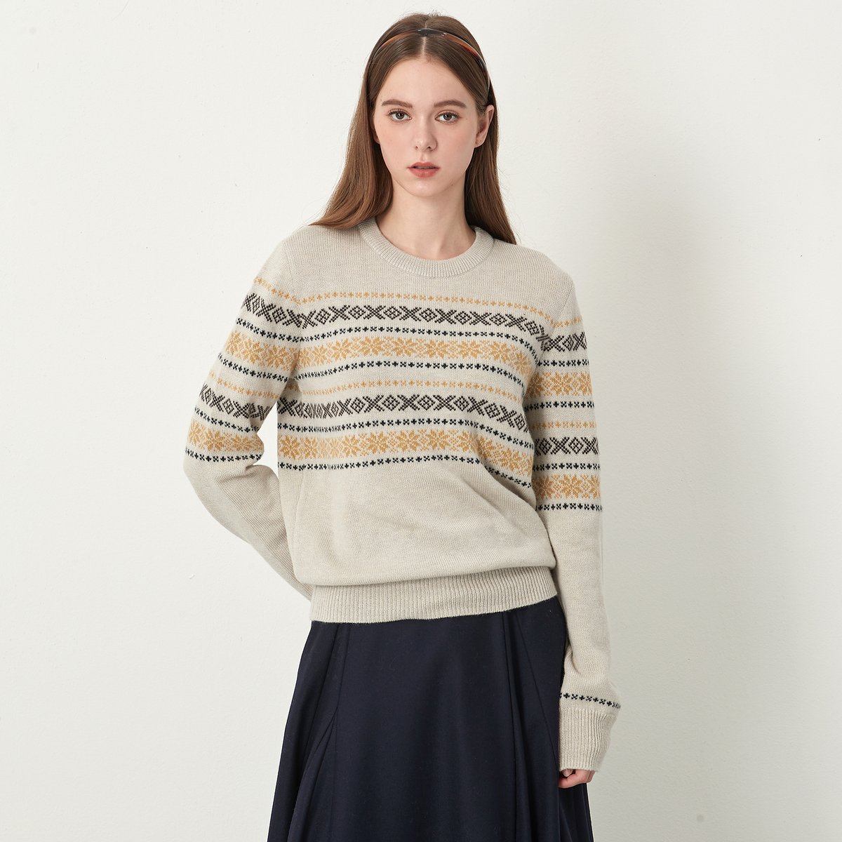 [KEITH] 울 노르딕 패턴 니트 KE24A4FRP5983 - SSG.COM