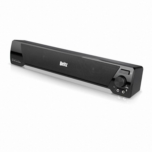 Britz 브리츠 BA-R9 (블랙) SoundBar 사운드바 2채널 USB 스피커 - SSG.COM