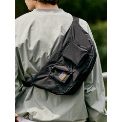 [OP]LABEL TWO POCKET CROSS BAG [3 COLOR] - SSG.COM